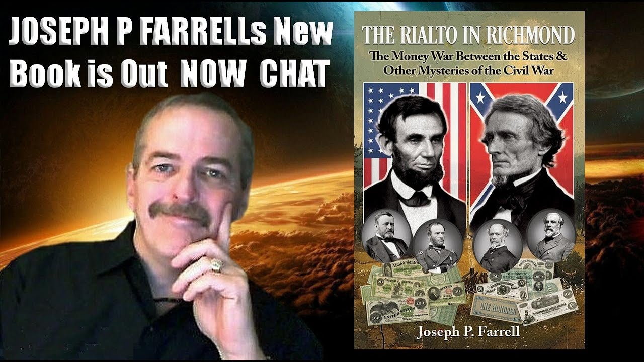 HISTORIAN JOSEPH P FARRELLS NEW BOOK IS OUT A CHAT ABOUT IT - YouTube