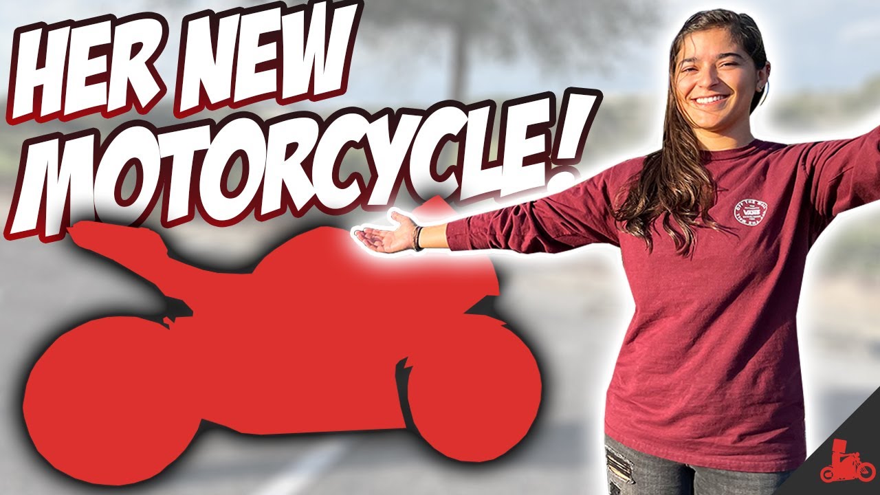 Her NEW Motorcycle! - YouTube