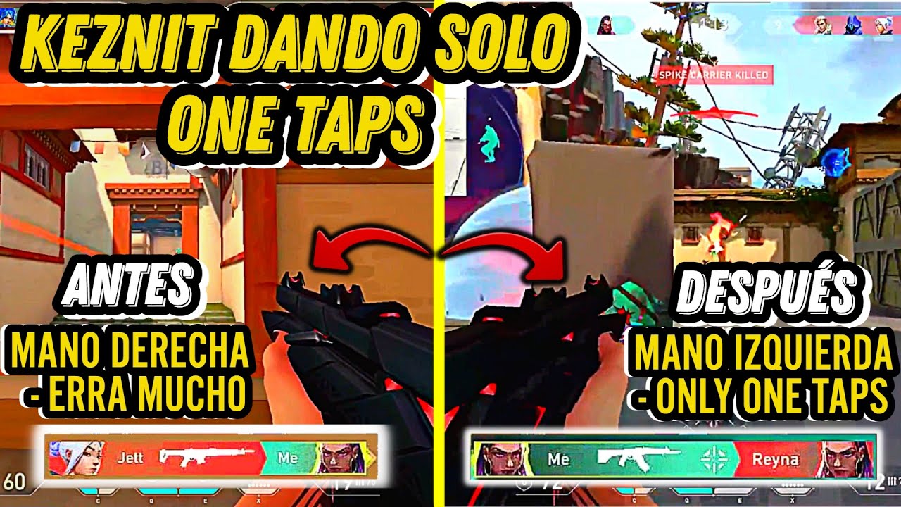 KEZNIT CAMBIA ESTO EN SUS SETTINGS Y COMIENZA A DAR SOLO ONE TAPS ...