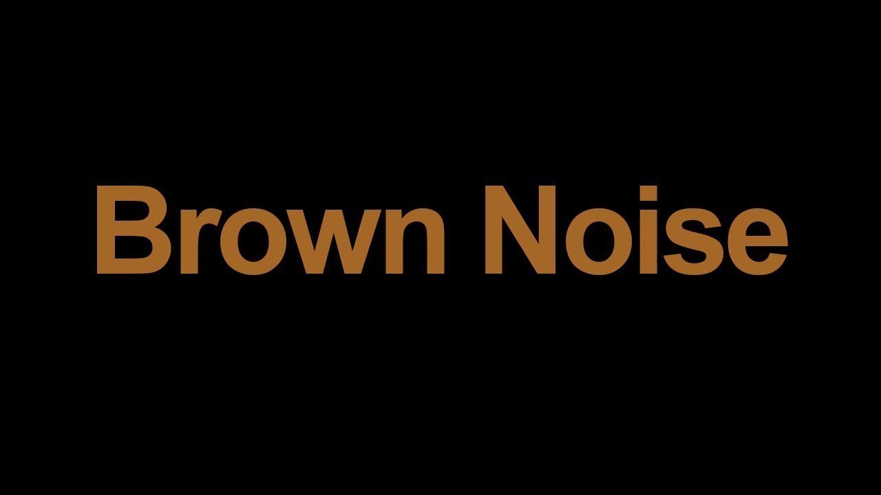 2 Hours of Brown Noise - Calm and Relaxing Background Noise for Sleep ...