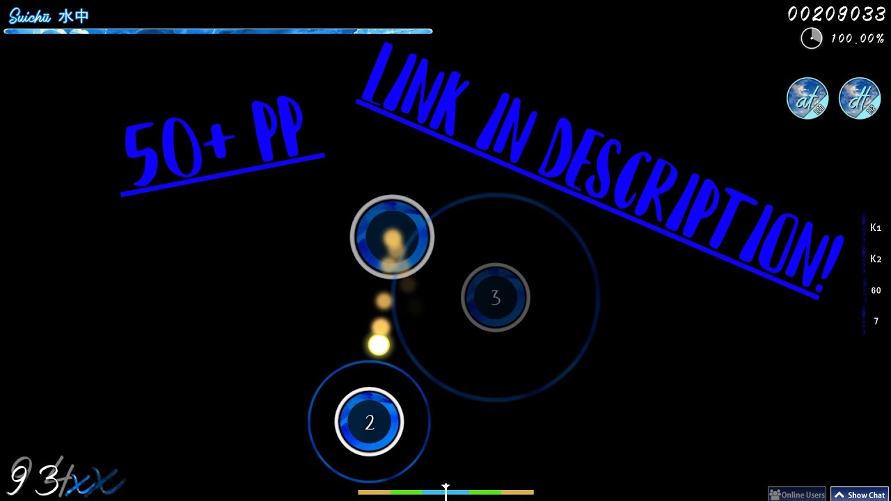 osu! best PP Farm map for NEW players! (50+ PP) Link in Description ...