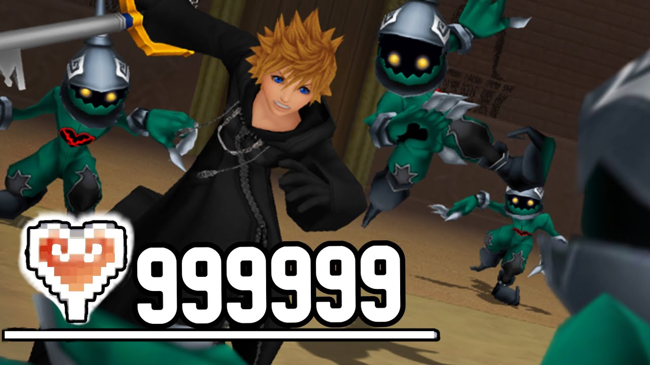 How to MAX OUT your Heart Points in Kingdom Hearts 358/2 Days - YouTube