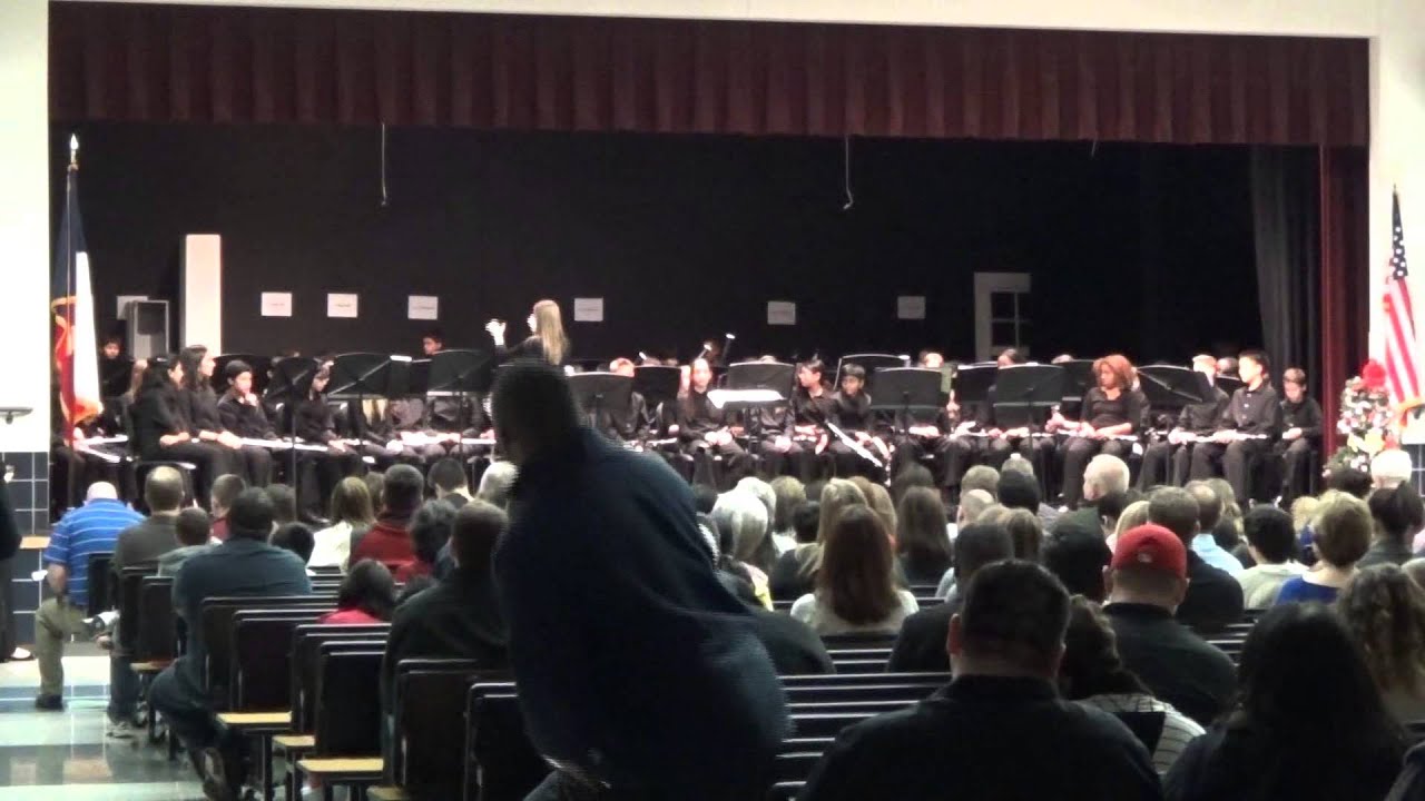 Hannah Maus Winter Band Concert - YouTube