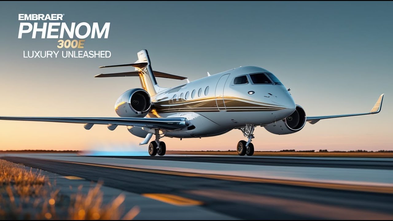 Inside the Luxurious Blue Embraer Phenom 300E - YouTube