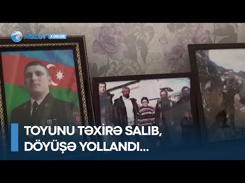Toyunu təxirə salıb, döyüşə yollandı... - Şəhid Cahan Məmmədzadə böyük şücaət göstərib