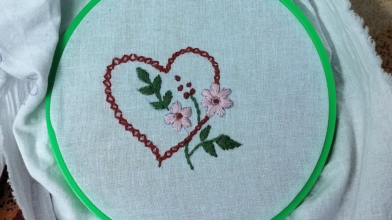 Hanky design handmade embroidery 👍🏻🪡#shortsfeed #silaishorts #longfeed ...