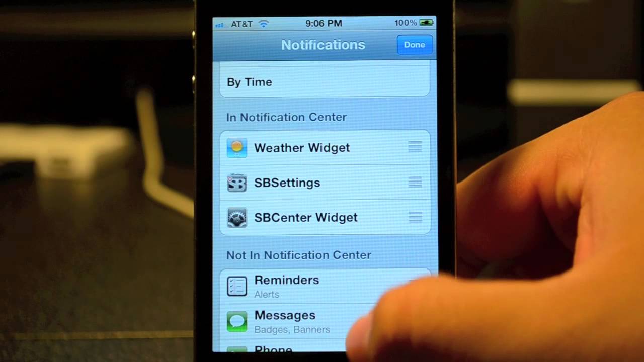 iOS 5 Power Center - Cydia Widget | Respring, Reboot, & Power Off ...