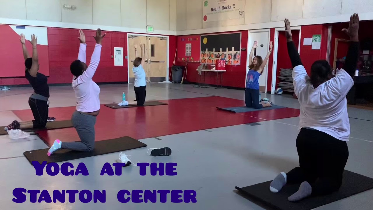 Yoga at the Stanton Center - YouTube
