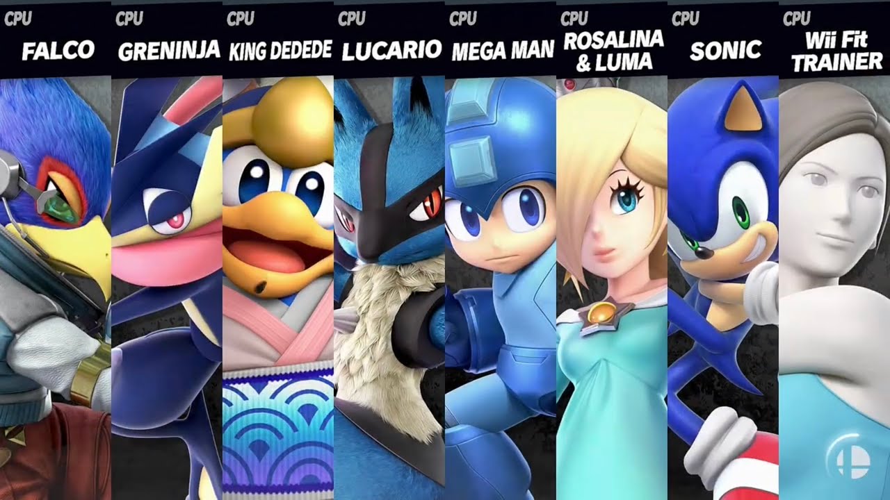 Super Smash Bros. Ultimate - Blue Fighters 3 - YouTube