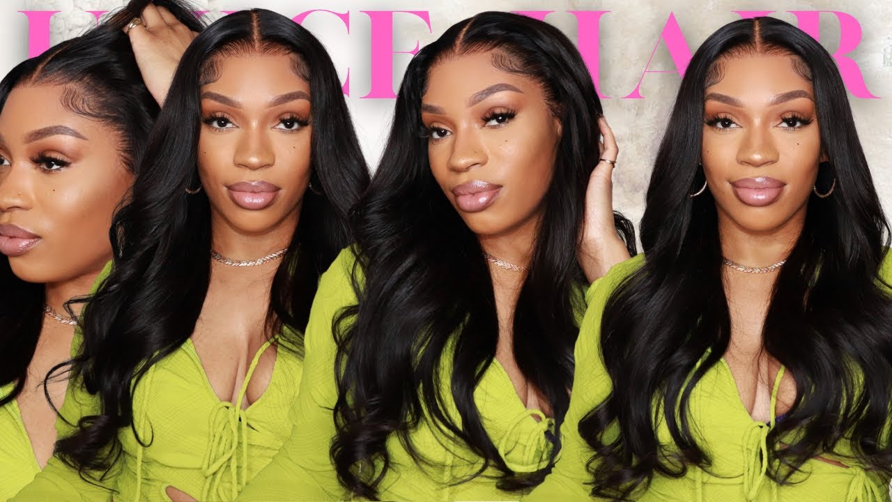 Easy To Install With Ear Tape Pre Everything Frontal Wig Beginner ...