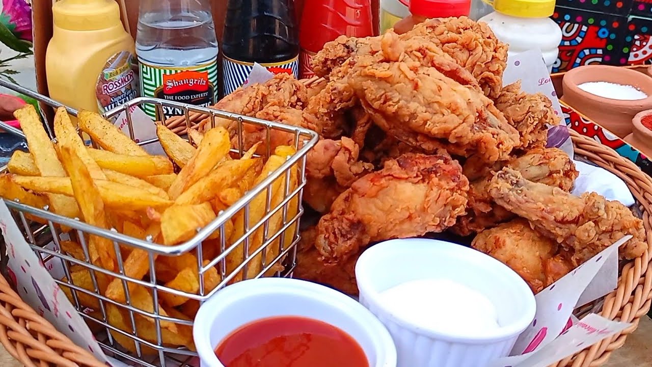 Hot Chicken Wings - KFC Chicken Wings - Crispy & Juicy Chicken Wings - Crispy Fried chicken ...