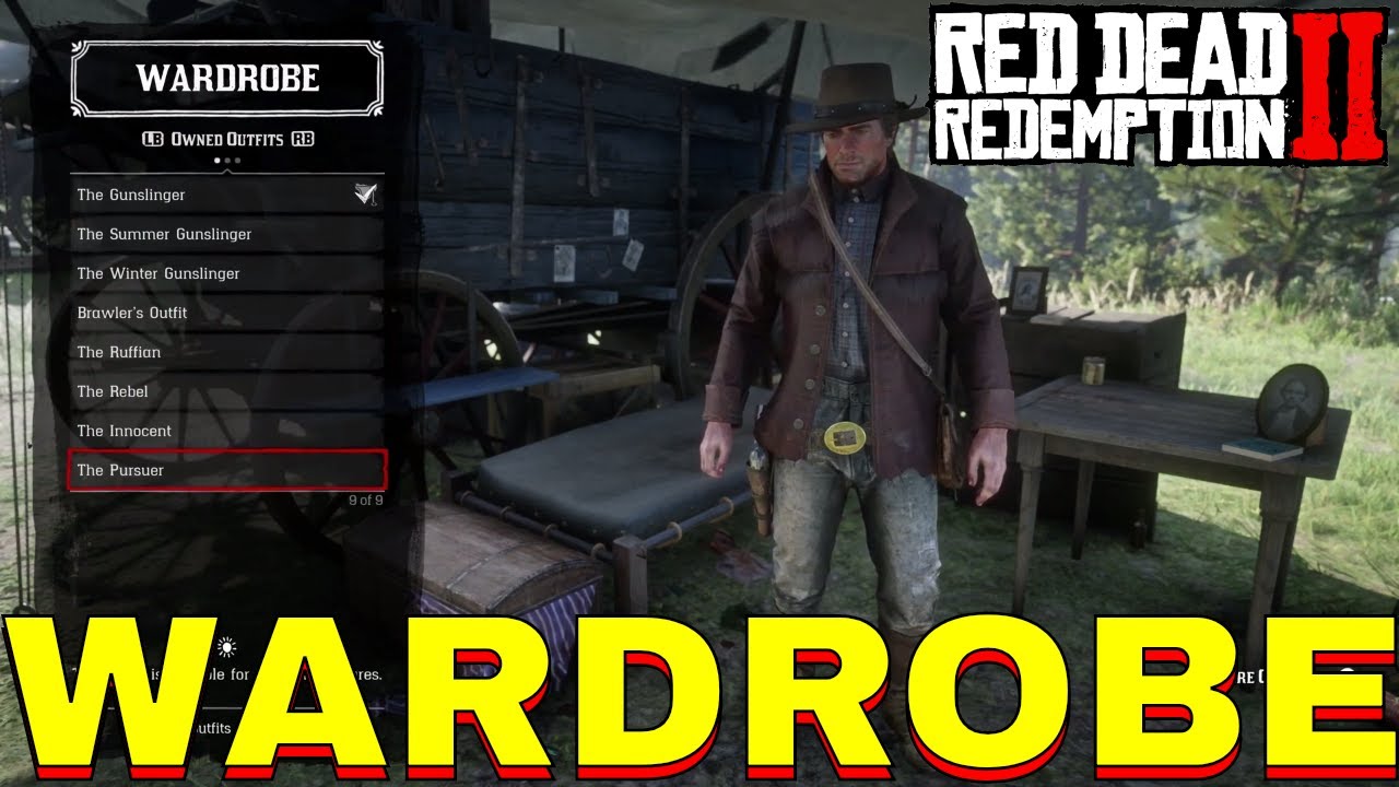 RED DEAD REDEMPTION 2 WARDROBE - YouTube