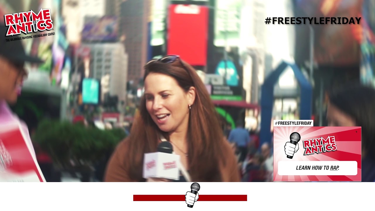 Rhyme Antics Game -Freestyle Friday #NYC - YouTube