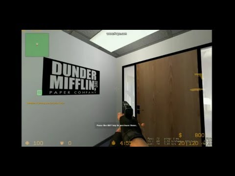 The Office Recreated in Counter-Strike by Blitzkrieg1981 - YouTube