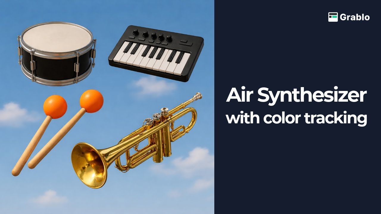 Air Synthesizer - with Color Tracking - YouTube