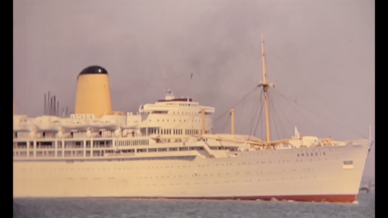 SS ARCADIA de la compagnie P&O / SS ARCADIA of the P&O @Perrin-M ...