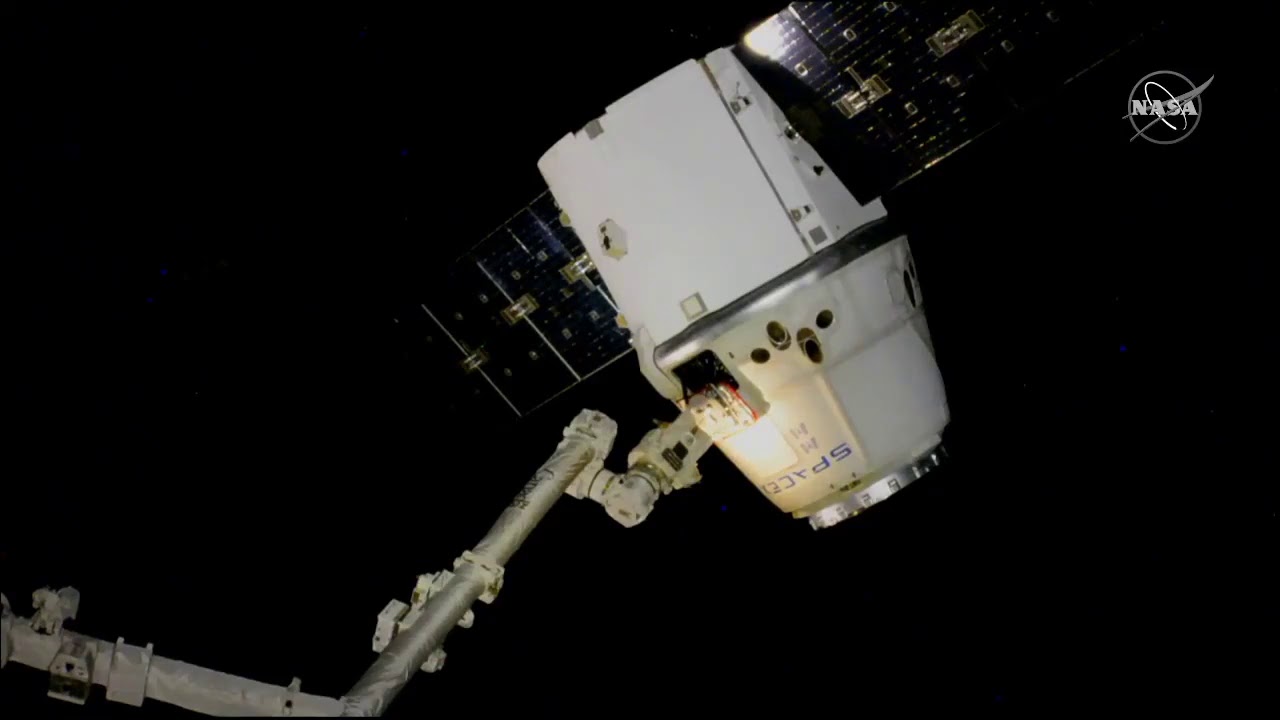 Final SpaceX Dragon robotic arm release completed by Space Station ...