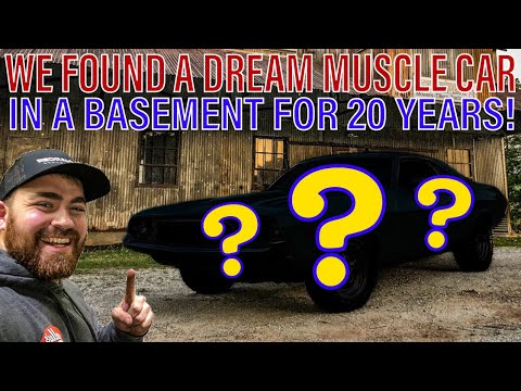 This Dream Muscle Car has been Sitting in a Basement for Over 20 YEARS ...