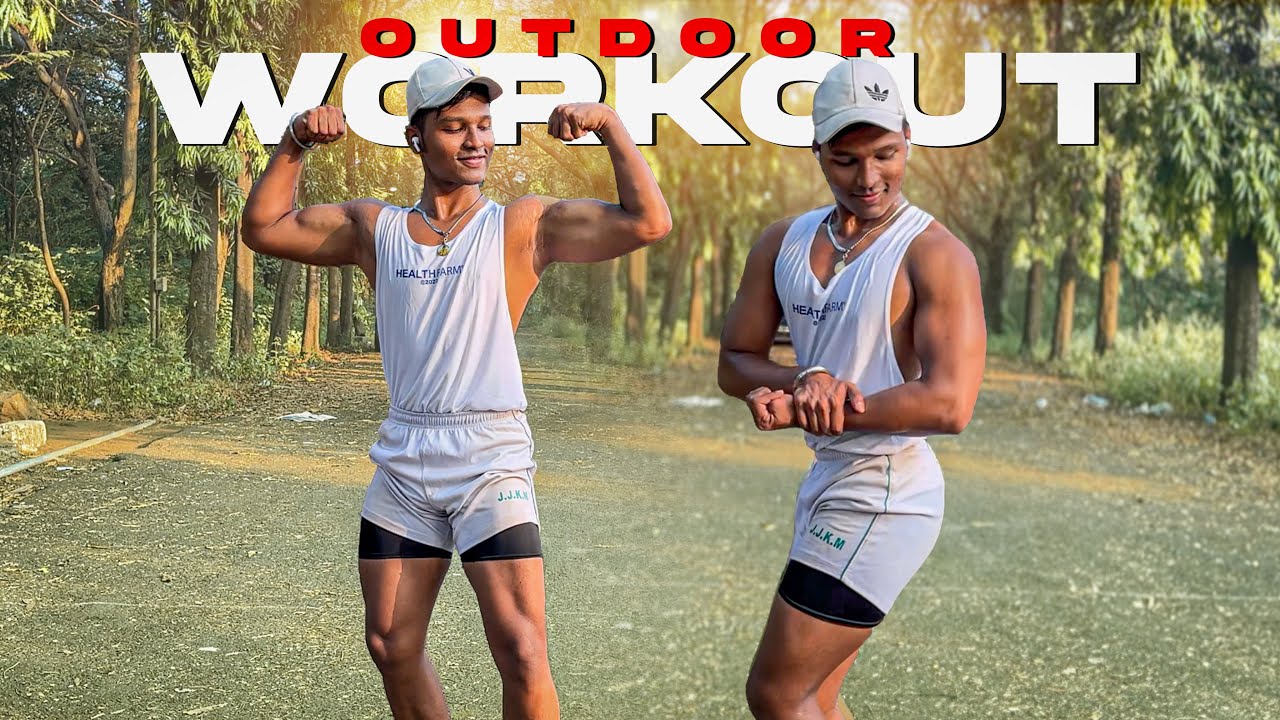 Outdoor Workout 🔥| Pradnesh Pawar Vlogs - YouTube