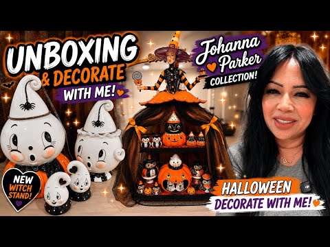 Halloween Decorate With Me 2026 🎃 Unboxing My TJ Maxx Witch Stand + Johanna Parker Halloween Decor