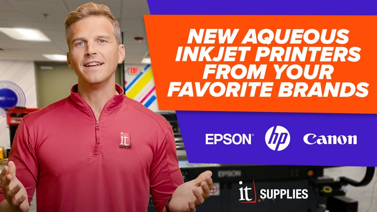 2021 Lineup of New Aqueous Inkjet Printers from EPSON, HP and CANON ...