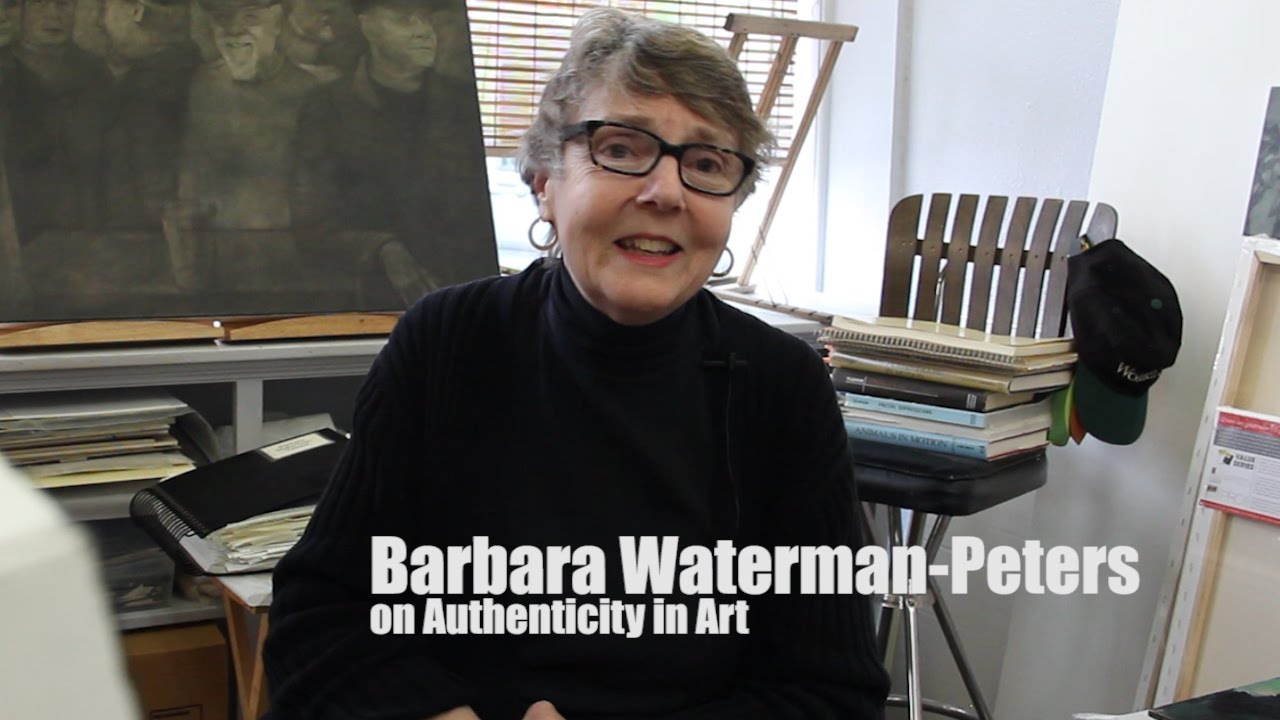 Barbara Waterman-Peters on Authenticity in Art | ARTitude - YouTube