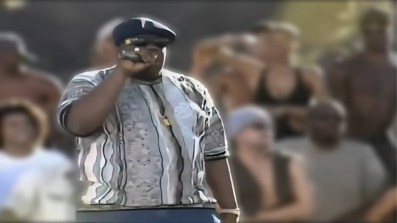 Biggie Performs Juicy live at 1995 MTV Spring Break - YouTube