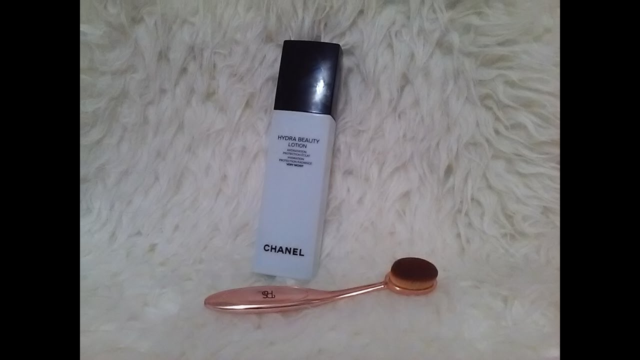 REVIEW HYDRA BEAUTY LOTION(TONICO CHANEL) Y BROCHA OVAL PRIMARK - YouTube