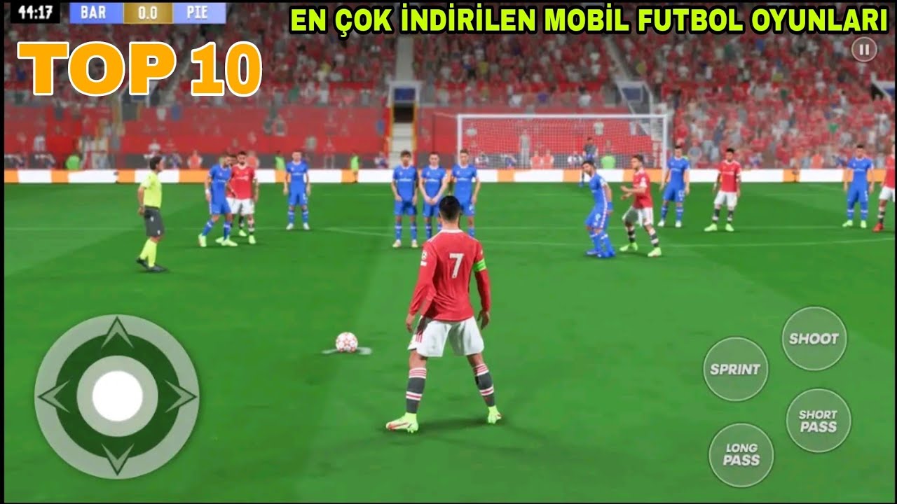 GOOGLE PLAY STORE'DA EN ÇOK İNDİRİLEN 10 MOBİL FUTBOL OYUNU - TOP 10 ...