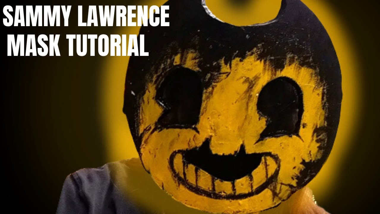Sammy Lawrence Mask Tutorial | Bendy and the Ink Machine Cosplay - YouTube