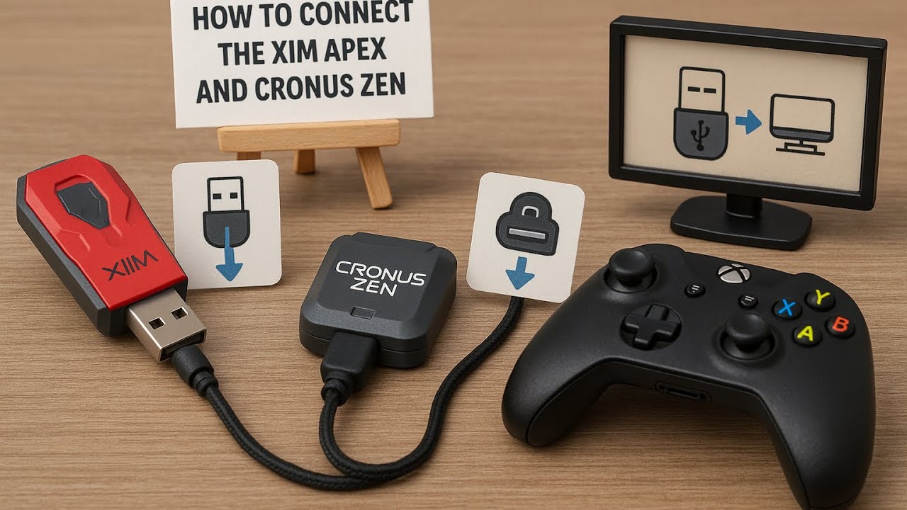 Xim apex and cronus zen can work at same time! - YouTube