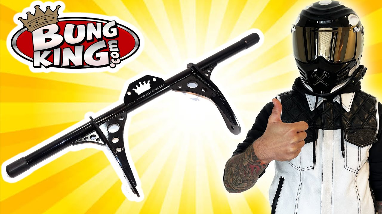 Bung King Crash Bar Install | Low Rider ST - YouTube
