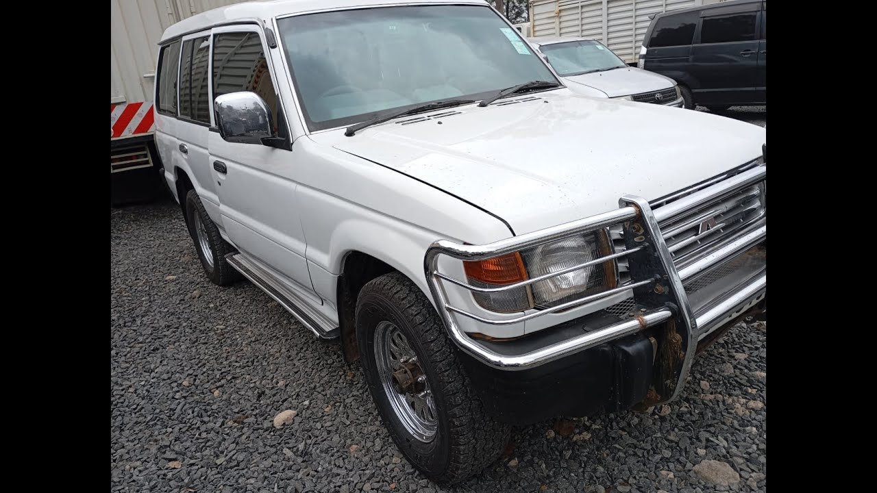 Mitsubishi Pajero V36W Chassis and Engine Number Location #Vin location ...