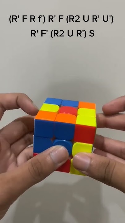 Alterate F perm algorithm that is super fast #shorts #rubikscube #cubing - YouTube