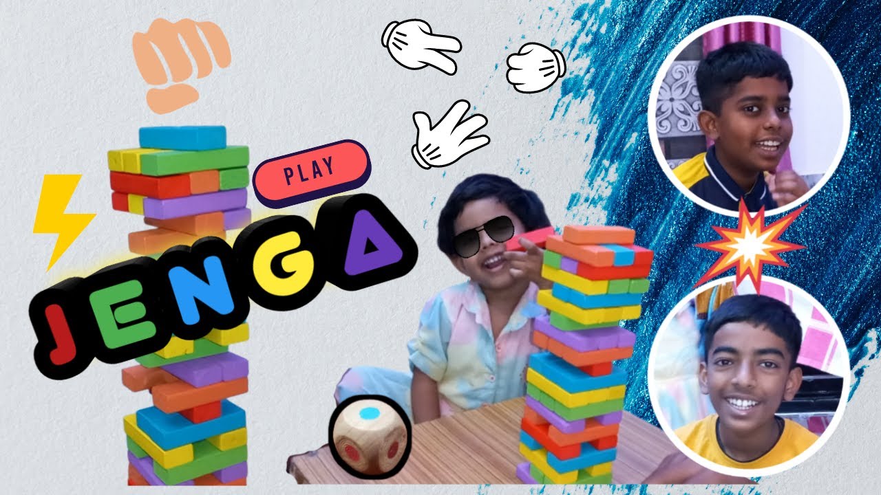 The Most Crazy Jenga Game | First Time Playing Jenga | JENGA CHALLENGE ...