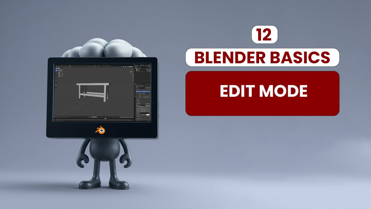 12 BLENDER BASICS - EDIT MODE - YouTube