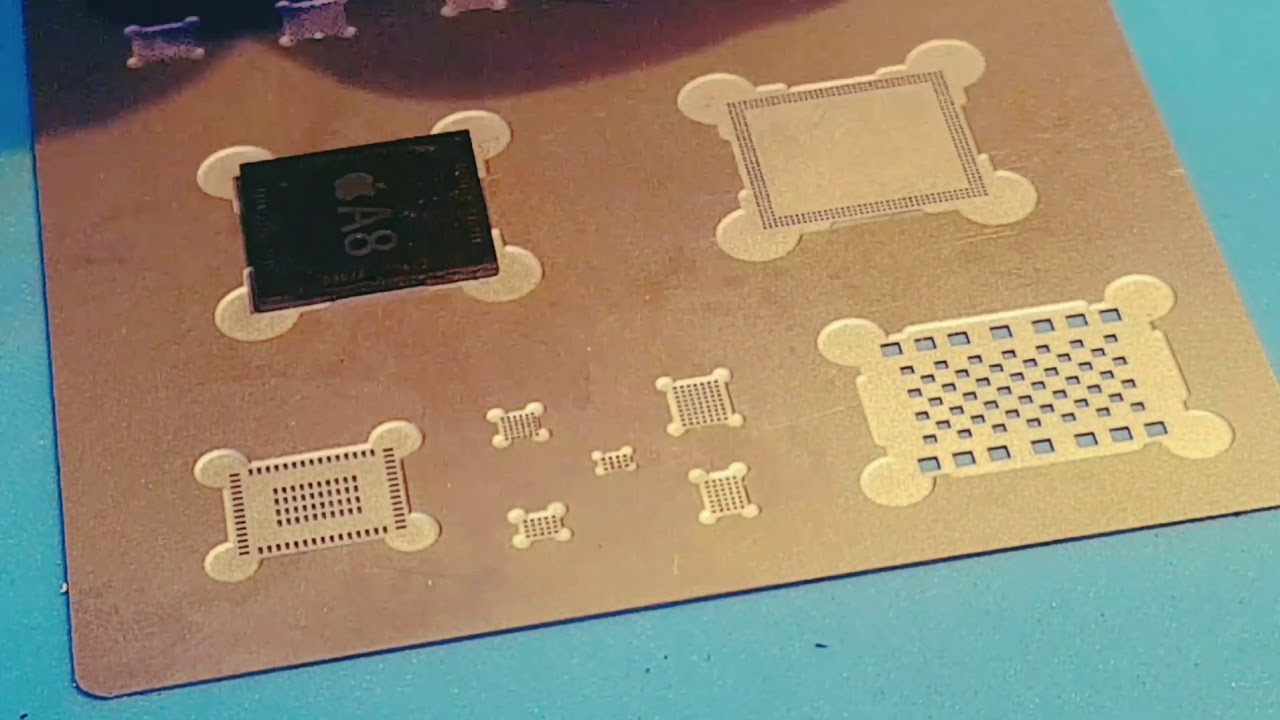 Como reparar CPU A8 iPhone 6 plus - YouTube