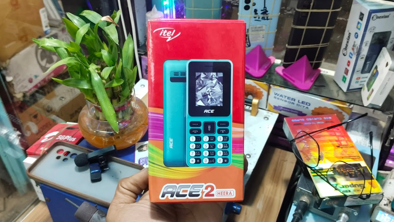 itel ACE 2 HEERA Keypad Mobile Unboxing Video|| 12th Month warranty ...