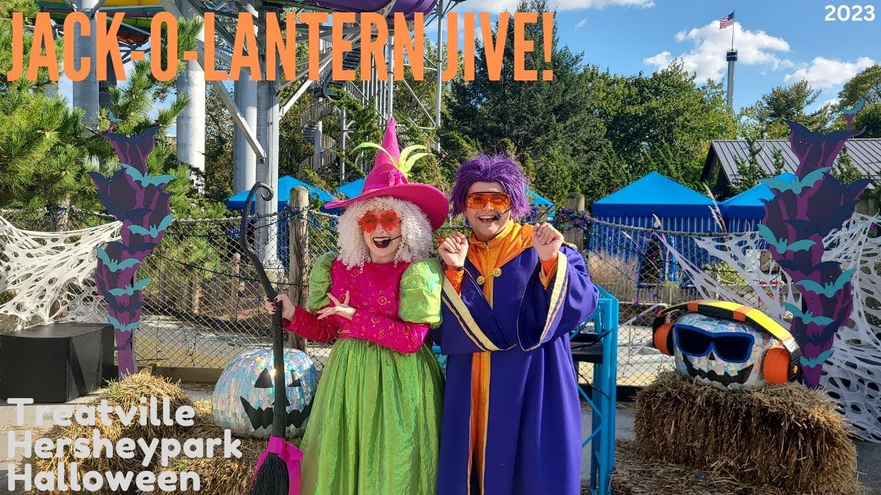 JACK-O-LANTERN JIVE Show at Treatville! Hersheypark Halloween 2023 ...