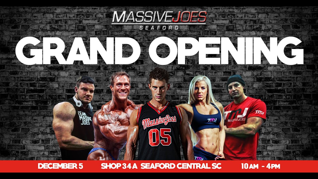 MassiveJoes Seaford GRAND OPENING Event Details! Saturday Dec 5 10am ...