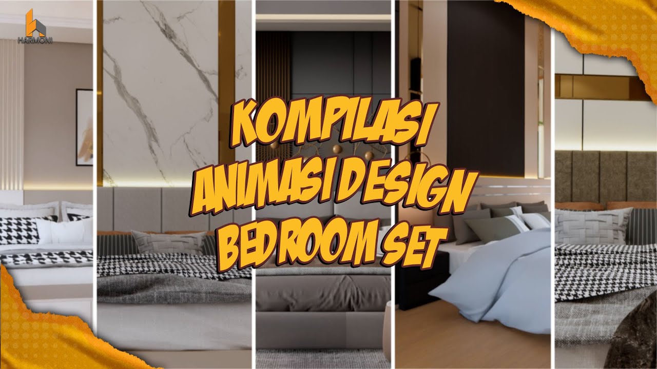 KOMPILASI ANIMASI DESIGN BEDROOM SET #interiordesign #arsitekpekanbaru ...