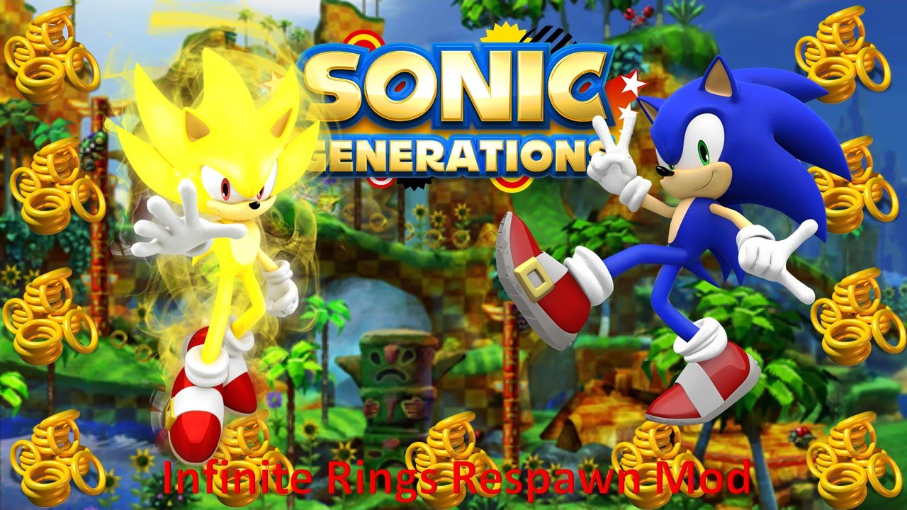 Sonic Generations Mod Part 28_ Infinite Rings Respawn Mod/ Real Super ...