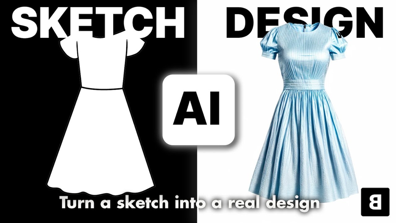 How to Turn your Sketch into a Real Design with AI - The New Black - AI ...