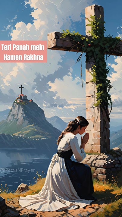 Teri Panah mein Hamen Rakhna 😇 #jesus #love #king #crush #kalvari - YouTube