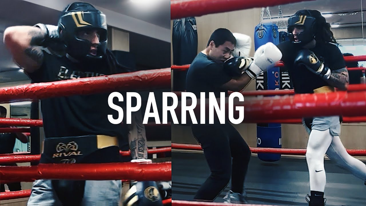 I SPARRED A NATIONAL BOXER | Boxing Drills & Back Workout | Winter Arc ...