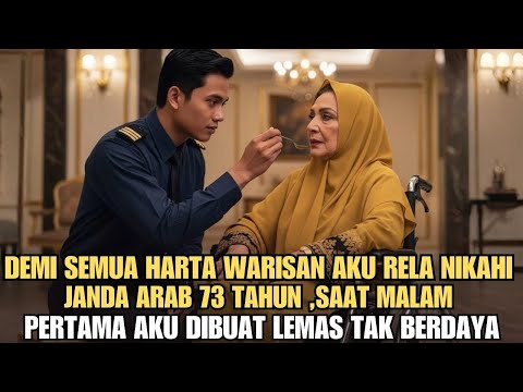 DINIKAHI JANDA ARAB 67 TAHUN, MAJIKANKU SENDIRI YANG LUMPUH‼️ MALAM PERTAMA AKU SYOK SAAT IA LEPAS…