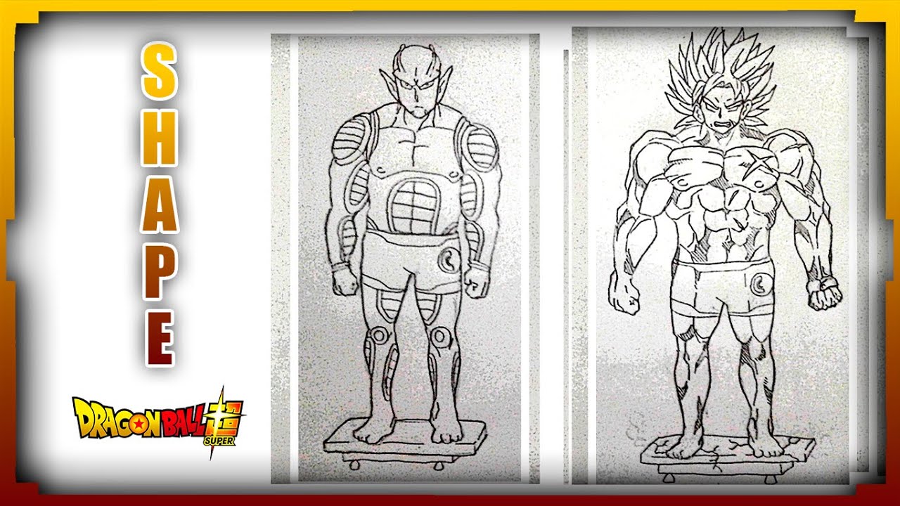 Dragon Ball 💪 Shape evolução - YouTube