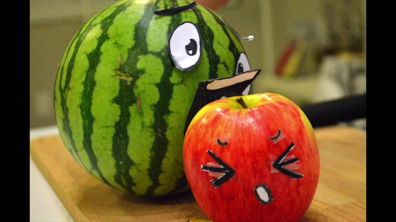 stop motion - fruits killer - YouTube