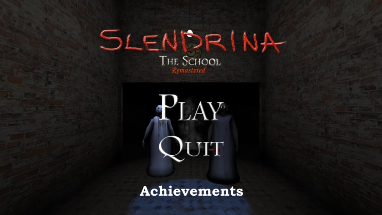 Slendrina The School PC Remastered Hard Mode With Granny and Angelene ...