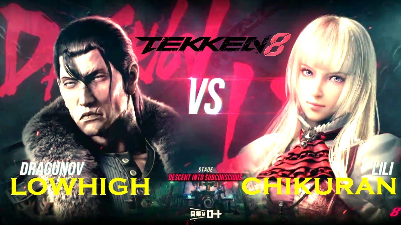 TEKKEN 8 WINNERS FINAL EVO JAPAN 2024 LOWHIGH DRAGUNOV Vs CHIKURAN LILI ...